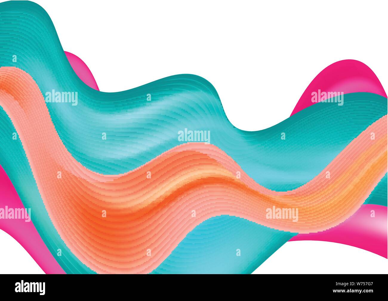 Modern waves hi-res stock photography and images - Alamy
