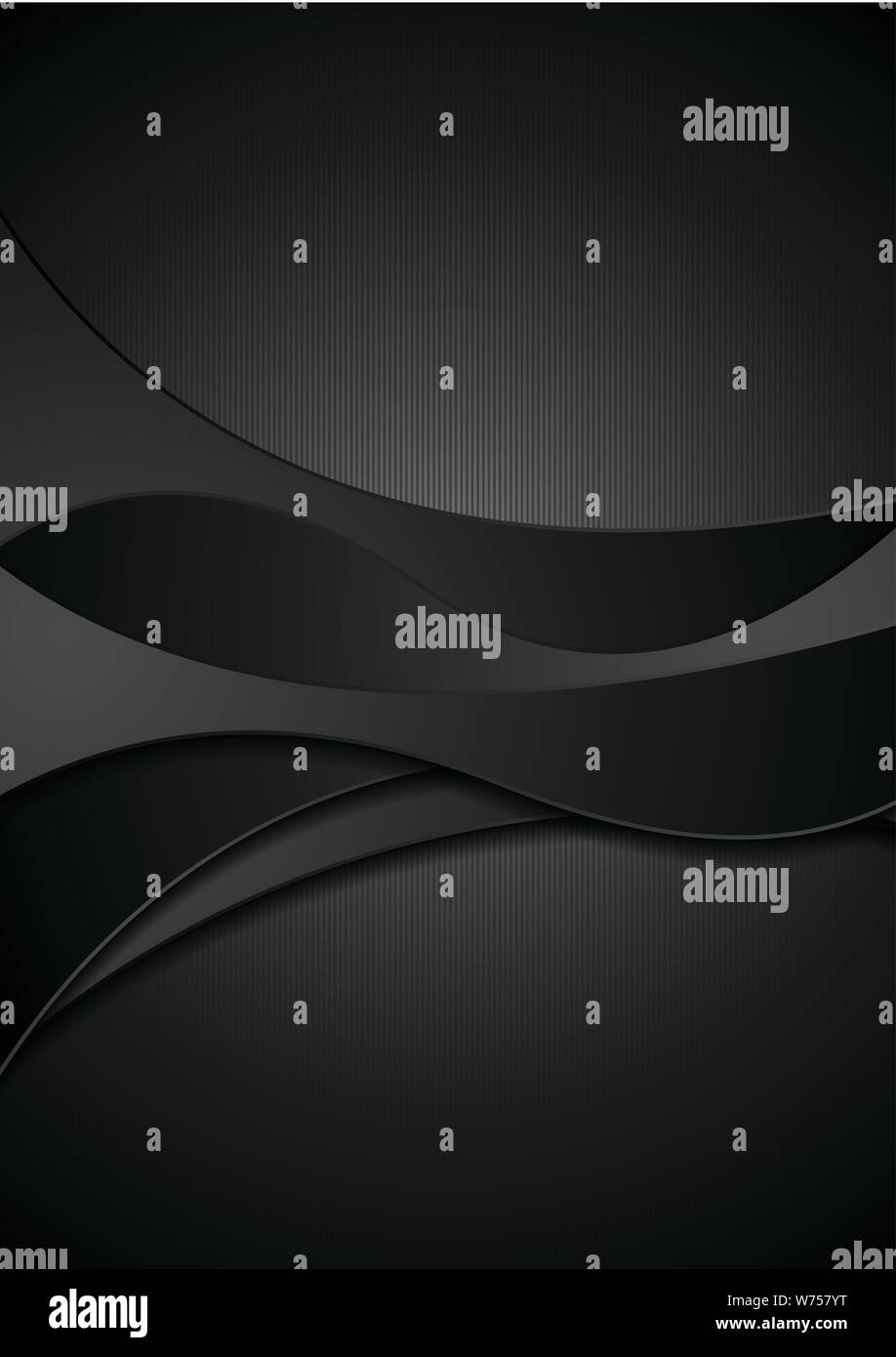 Black Flyers Background