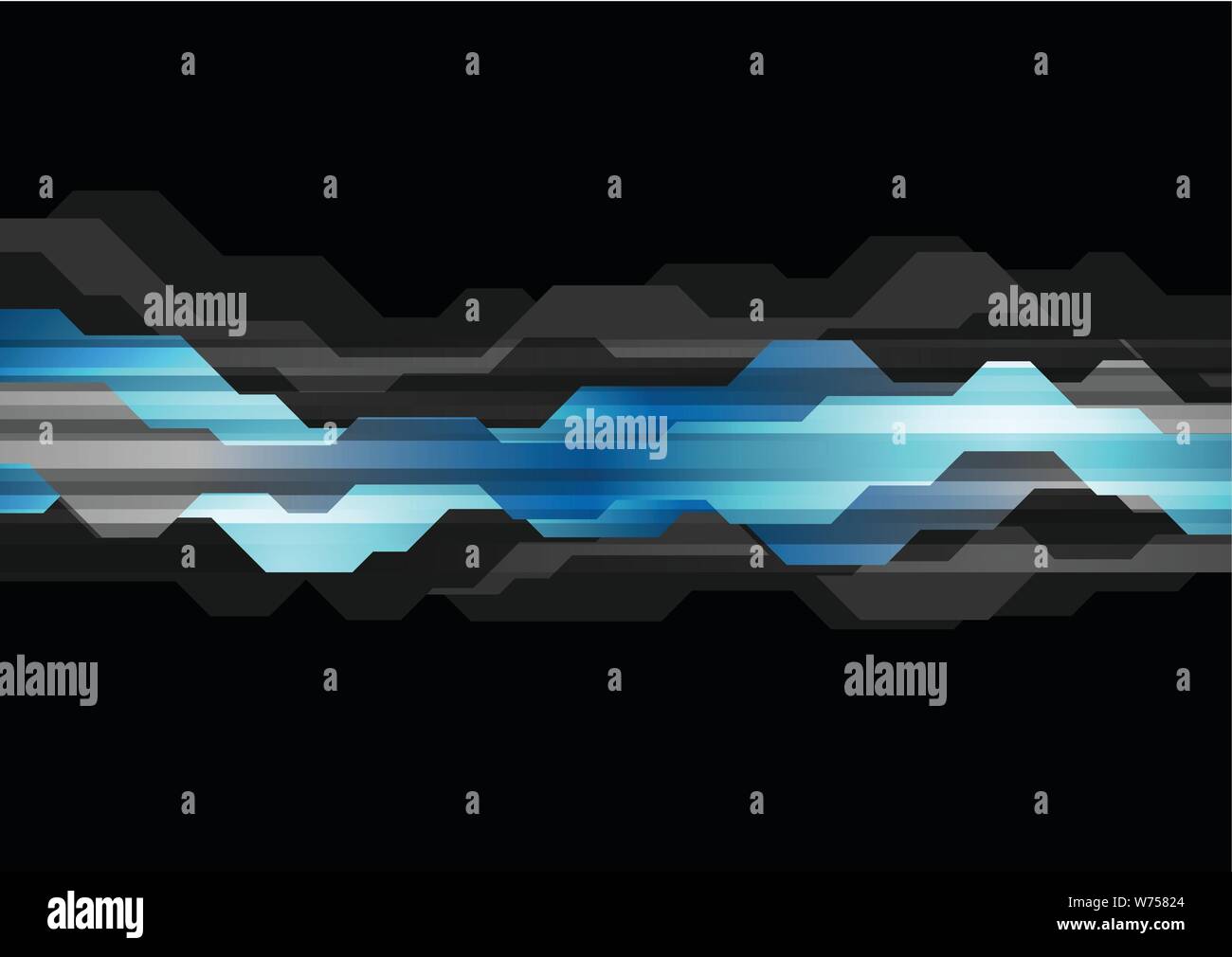 Blue and black abstract technology background. Vector design Stock ... Blue and black abstract technology background. Vector design Stock ...