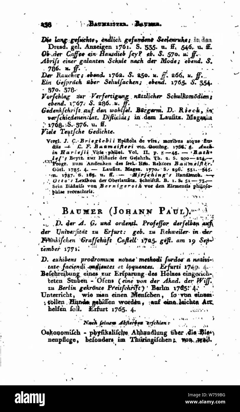 De Meusel Lexikon 1 238 Stock Photo - Alamy