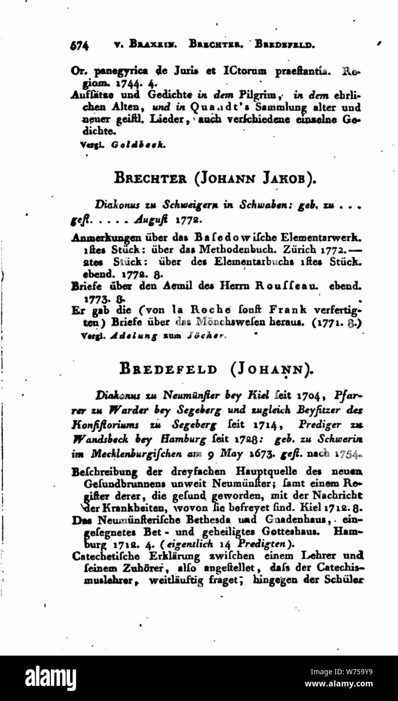 De Meusel Lexikon 1 574 Stock Photo - Alamy