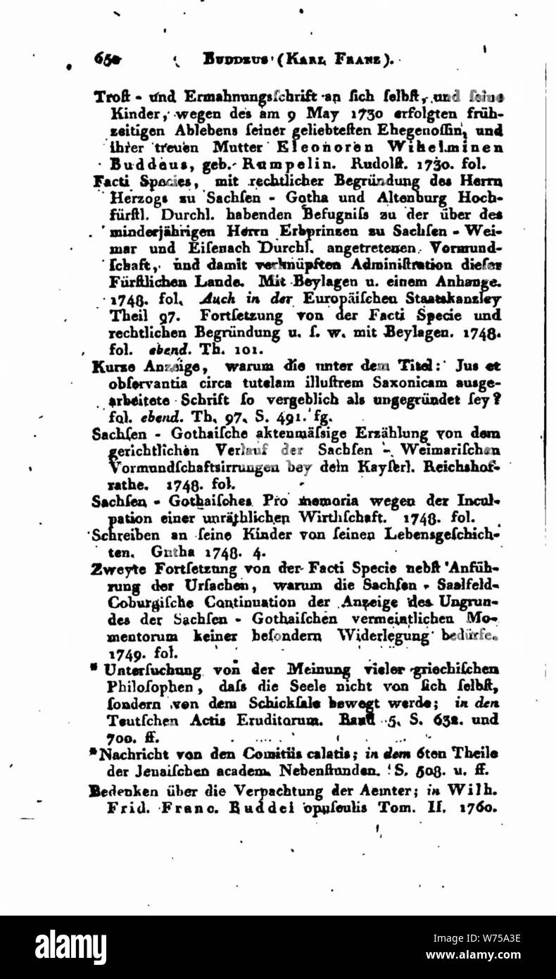 De Meusel Lexikon 1 650 Stock Photo - Alamy