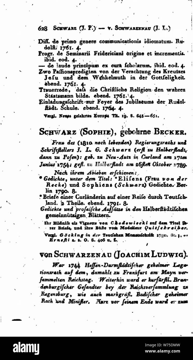 De Meusel Lexikon 12 628 Stock Photo - Alamy