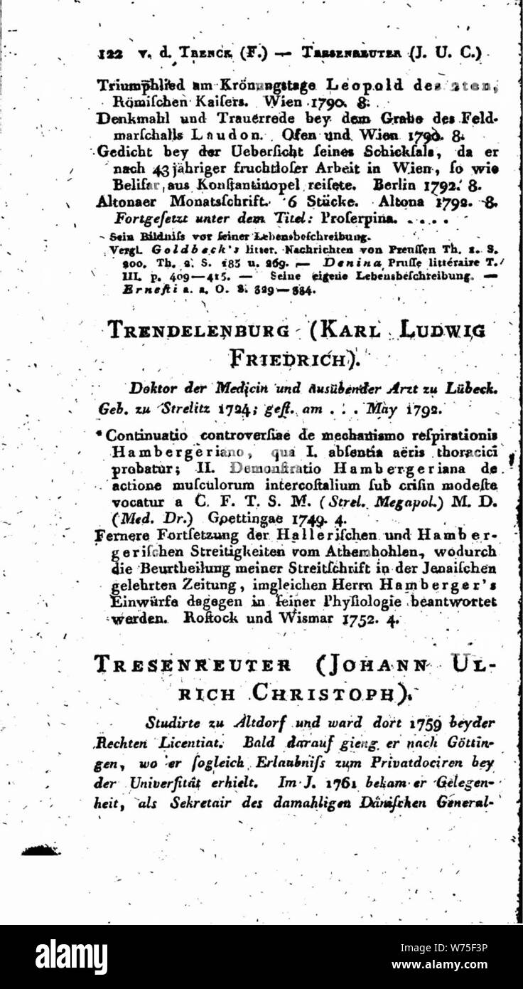 De Meusel Lexikon 14 122 Stock Photo - Alamy