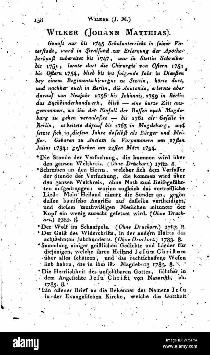 De Meusel Lexikon 15 158 Stock Photo - Alamy