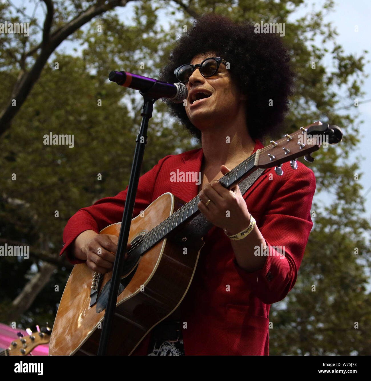 August 4, 2019, New York City, New York, USA: Singer JOSE JAMES ...