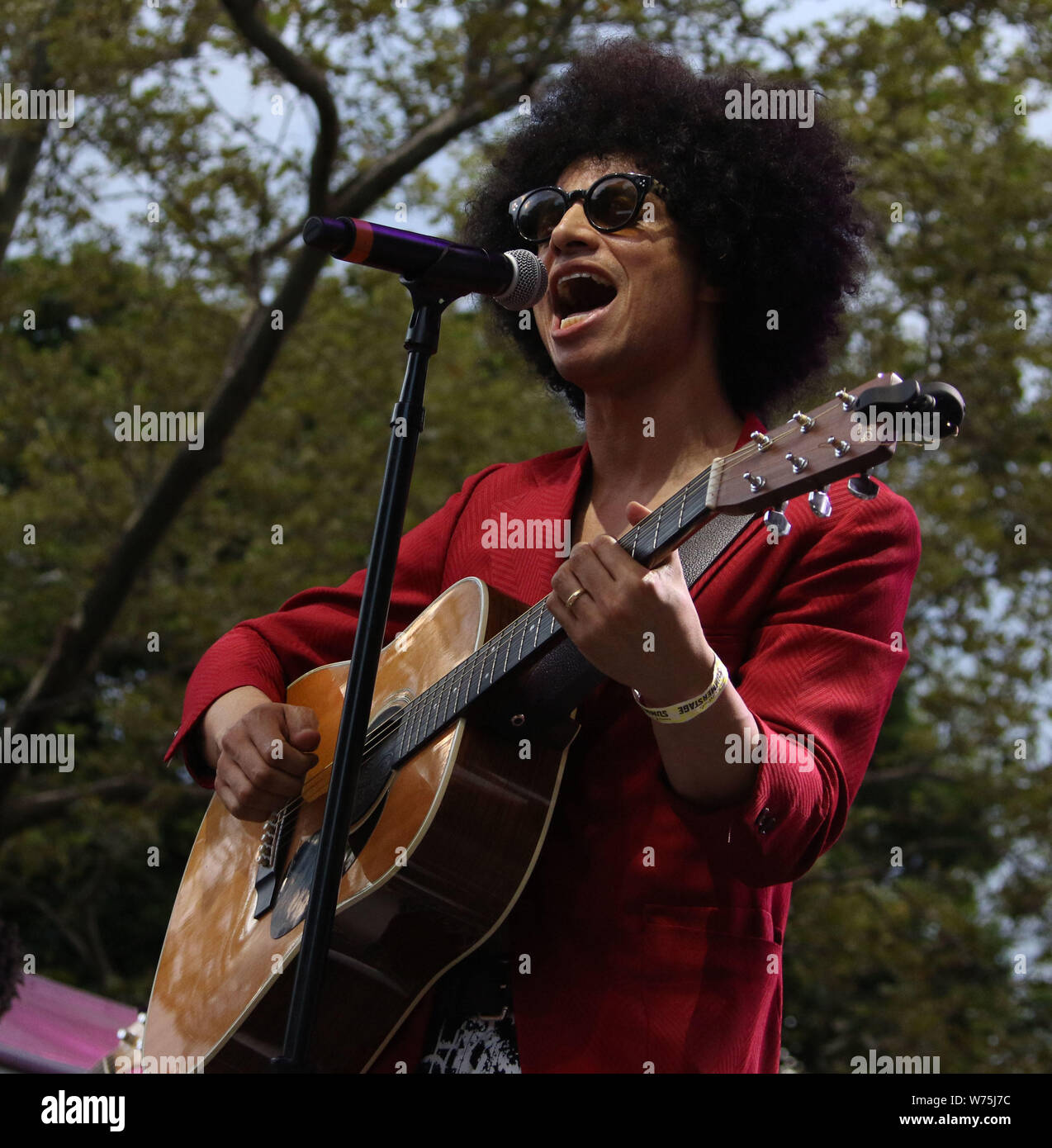August 4, 2019, New York City, New York, USA: Singer JOSE JAMES ...