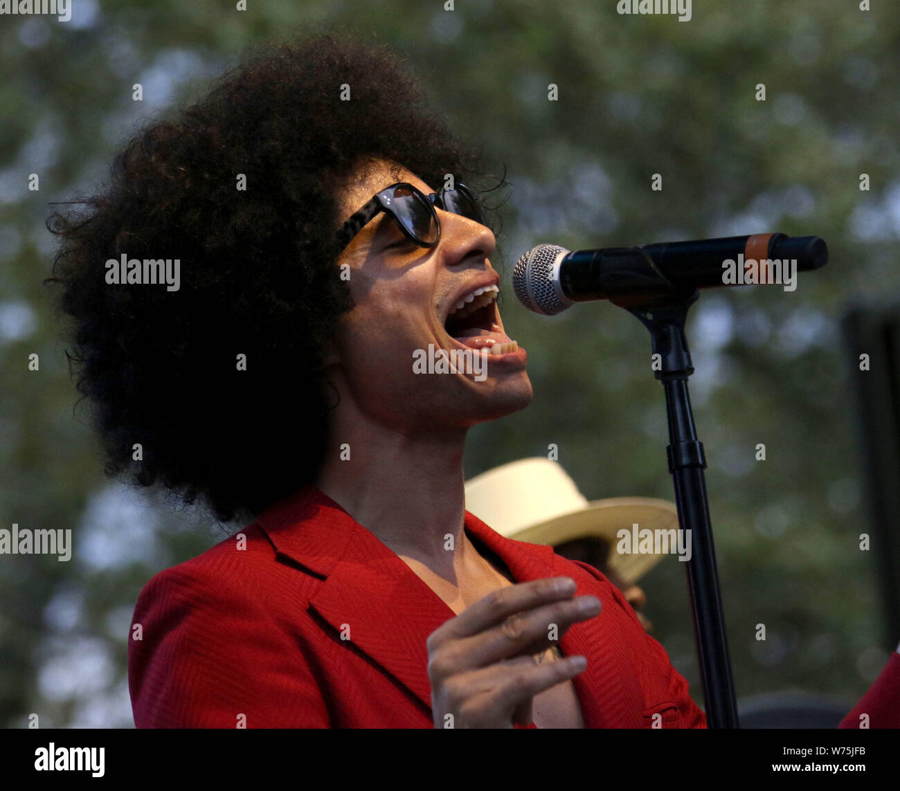 August 4, 2019, New York City, New York, USA: Singer JOSE JAMES ...