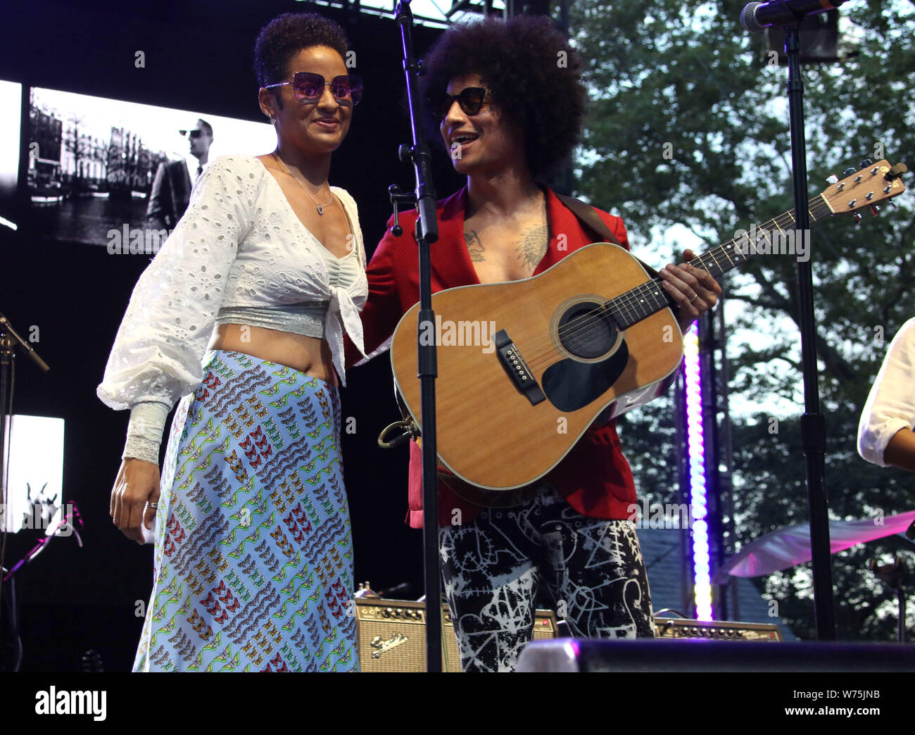 August 4, 2019, New York City, New York, USA: Singer KORI WITHERS ...