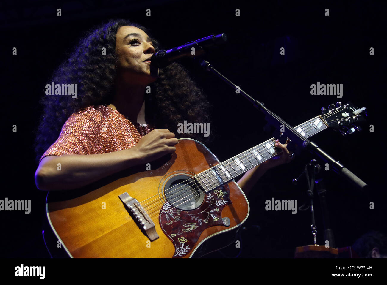 August 4, 2019, New York City, New York, USA: Singer CORINNE BAILEY RAE ...