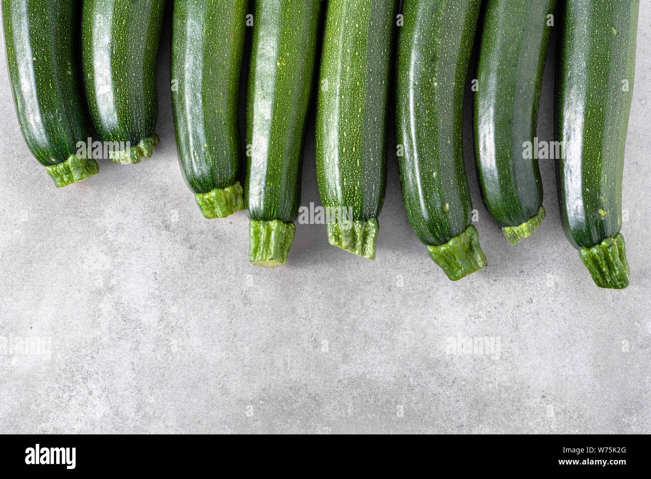 Fresh zucchini, green vegetables, organic produce, healthy eating ...