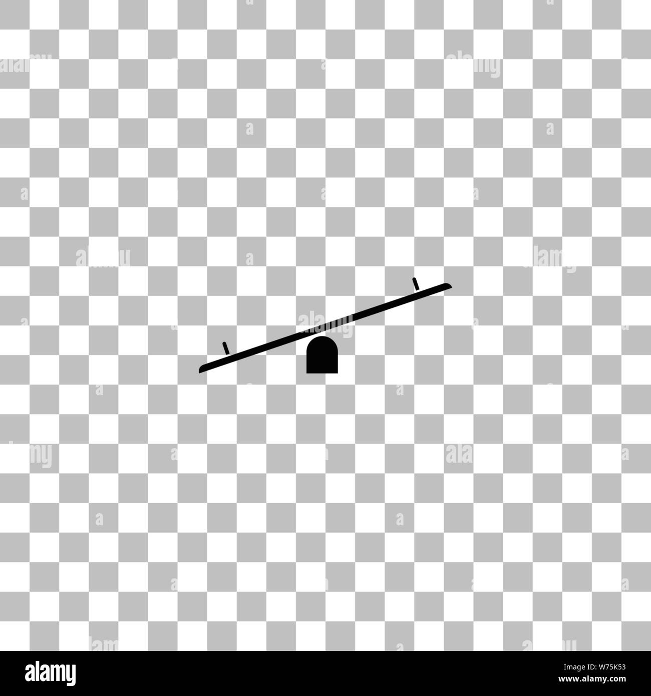 Swing. Black flat icon on a transparent background. Pictogram for your ...