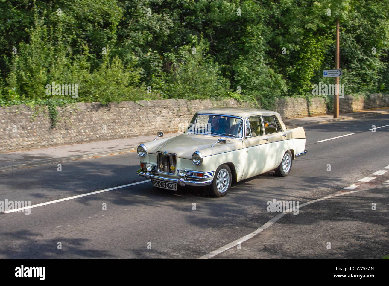 1966 60s Riley 4/72 Cars en-route to Lytham Hall classic vintage ...
