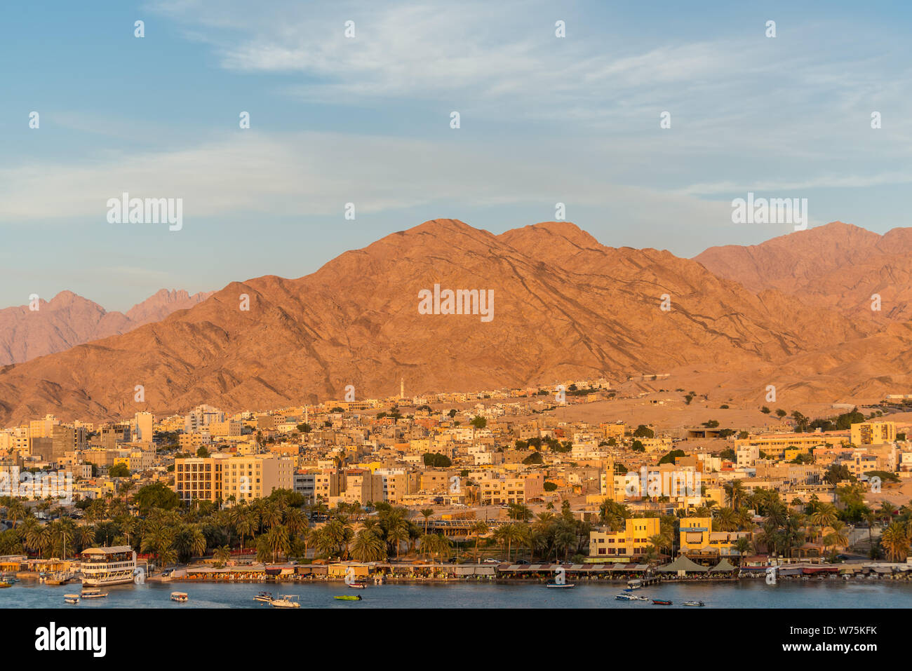 Port of aqaba and tower hi-res stock photography and images - Alamy