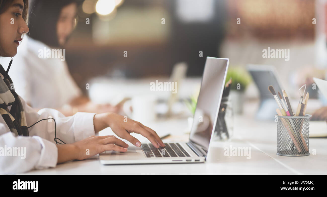 Business man preparing work typing hi-res stock photography and images ...
