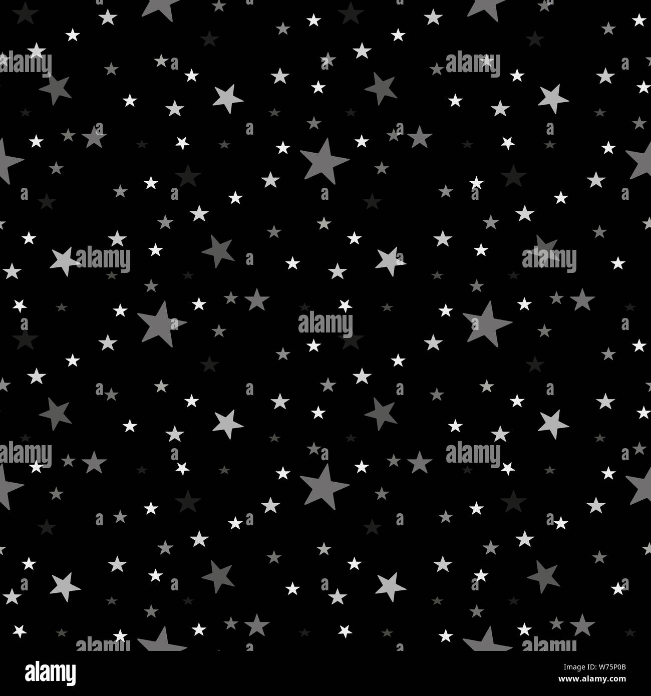 Star seamless pattern. Repeating star background Stock Vector Image ...