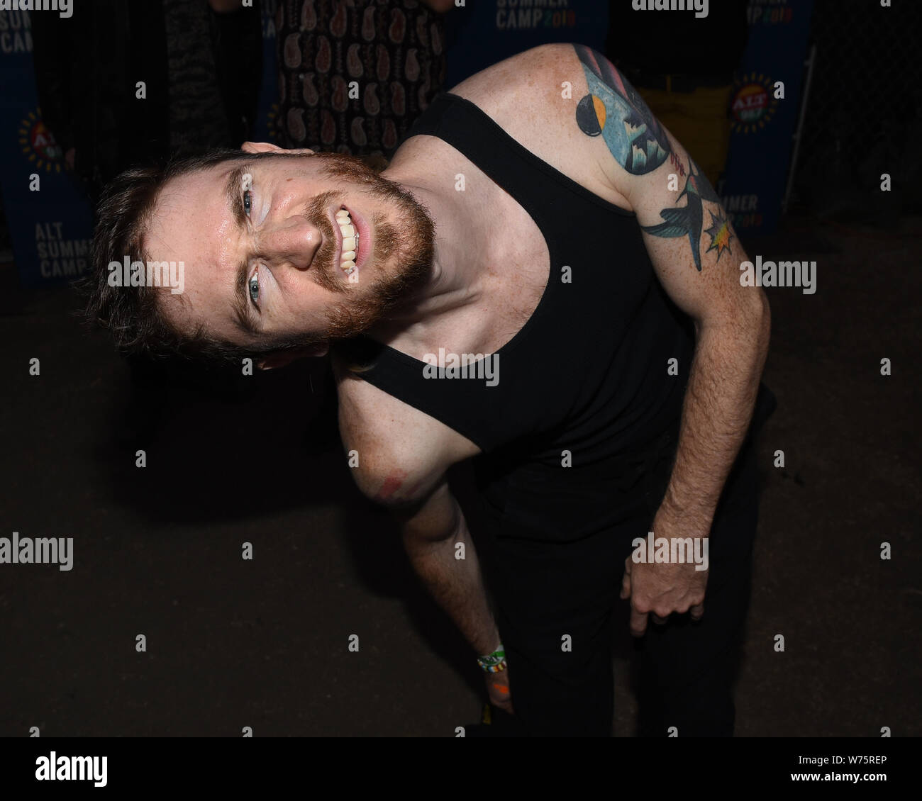 Nicholas Petricca at ALT 98.7 Summer Camp at the Queen Mary in Long ...