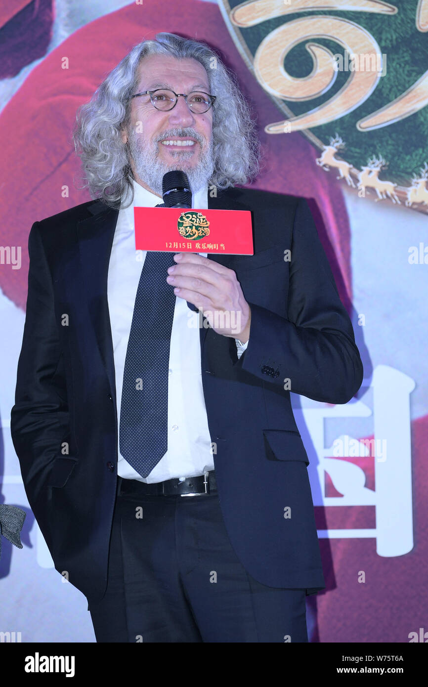French actor and director Alain Chabat attends a premiere event for new ...