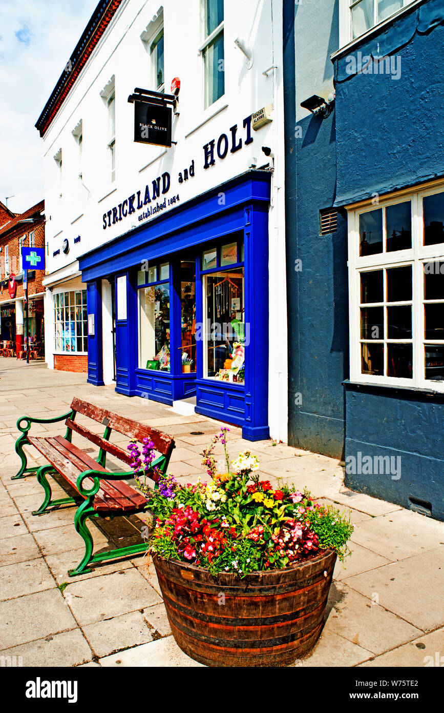 Strickland and Holt, Yarm on Tees, England Stock Photo - Alamy