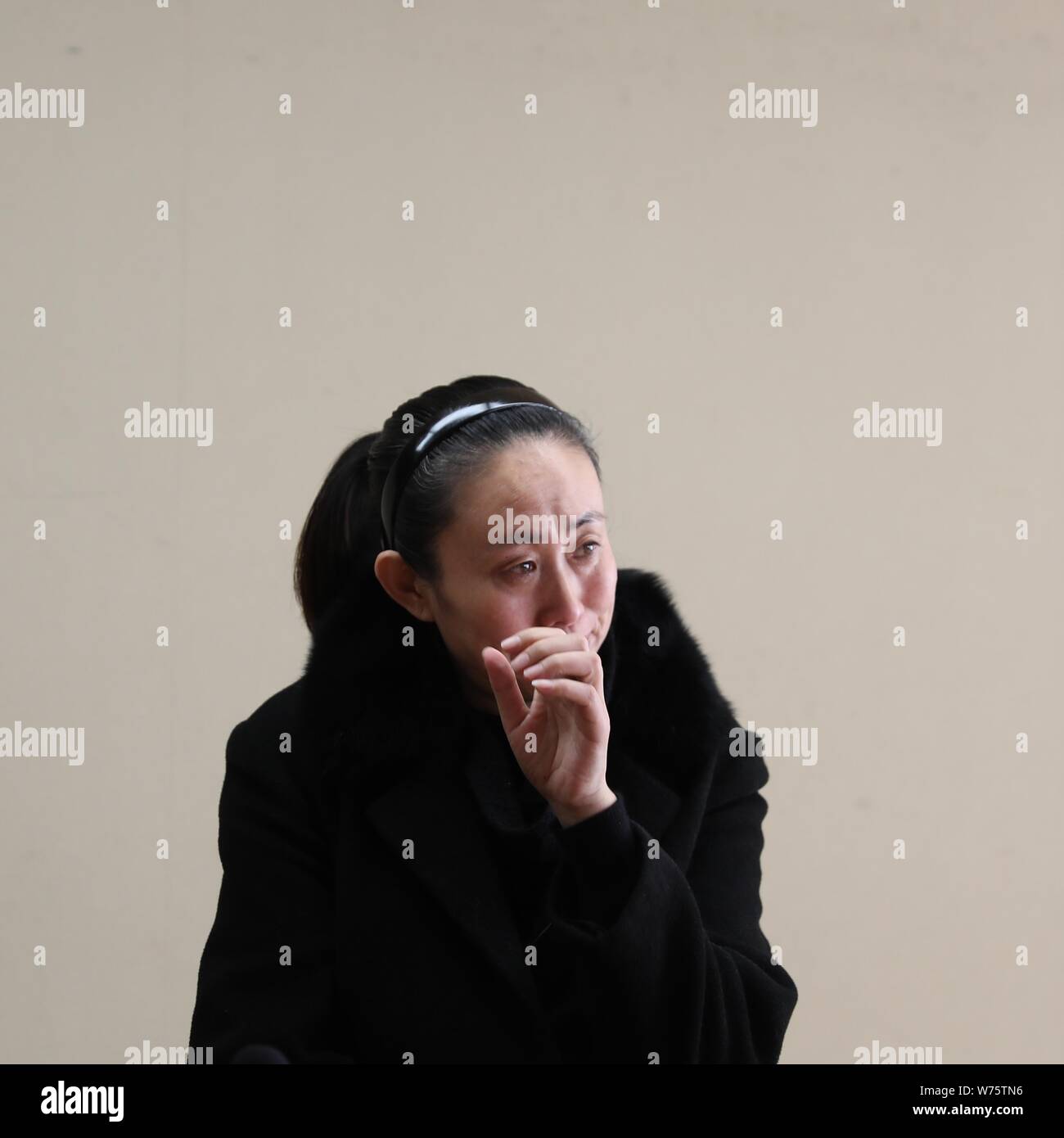 Jiang Qiulian, the mother of 24-year-old Chinese student Jiang Ge who ...