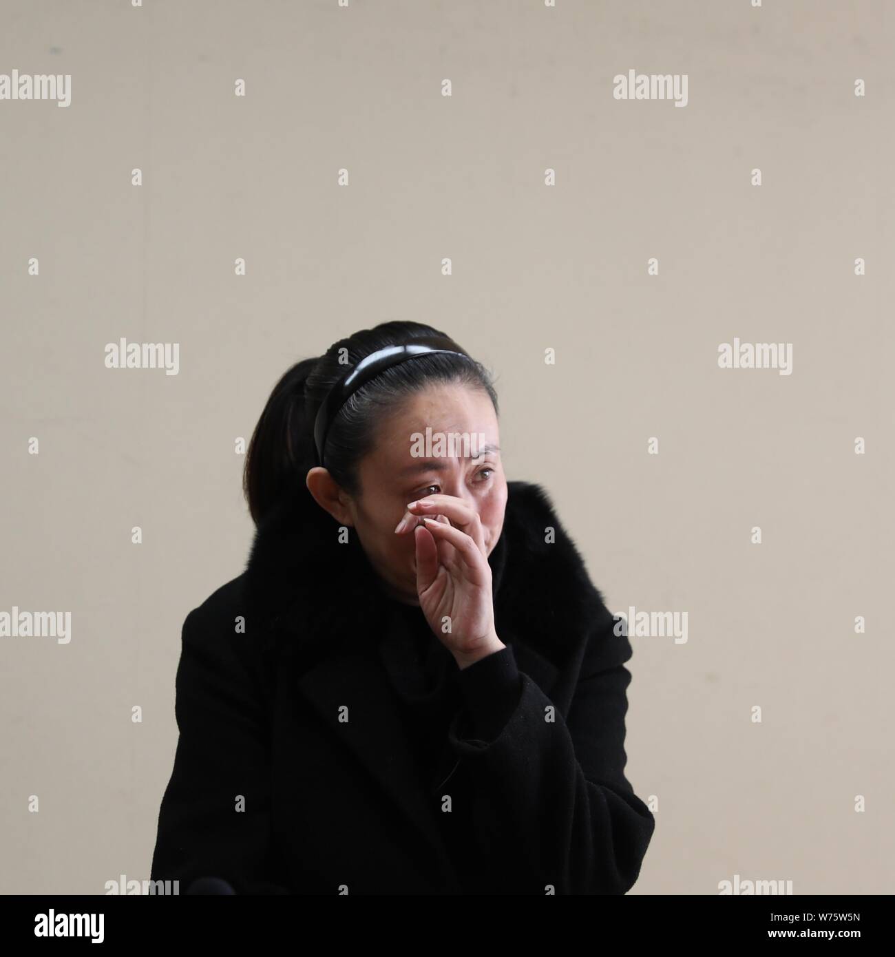 Jiang Qiulian, the mother of 24-year-old Chinese student Jiang Ge who ...