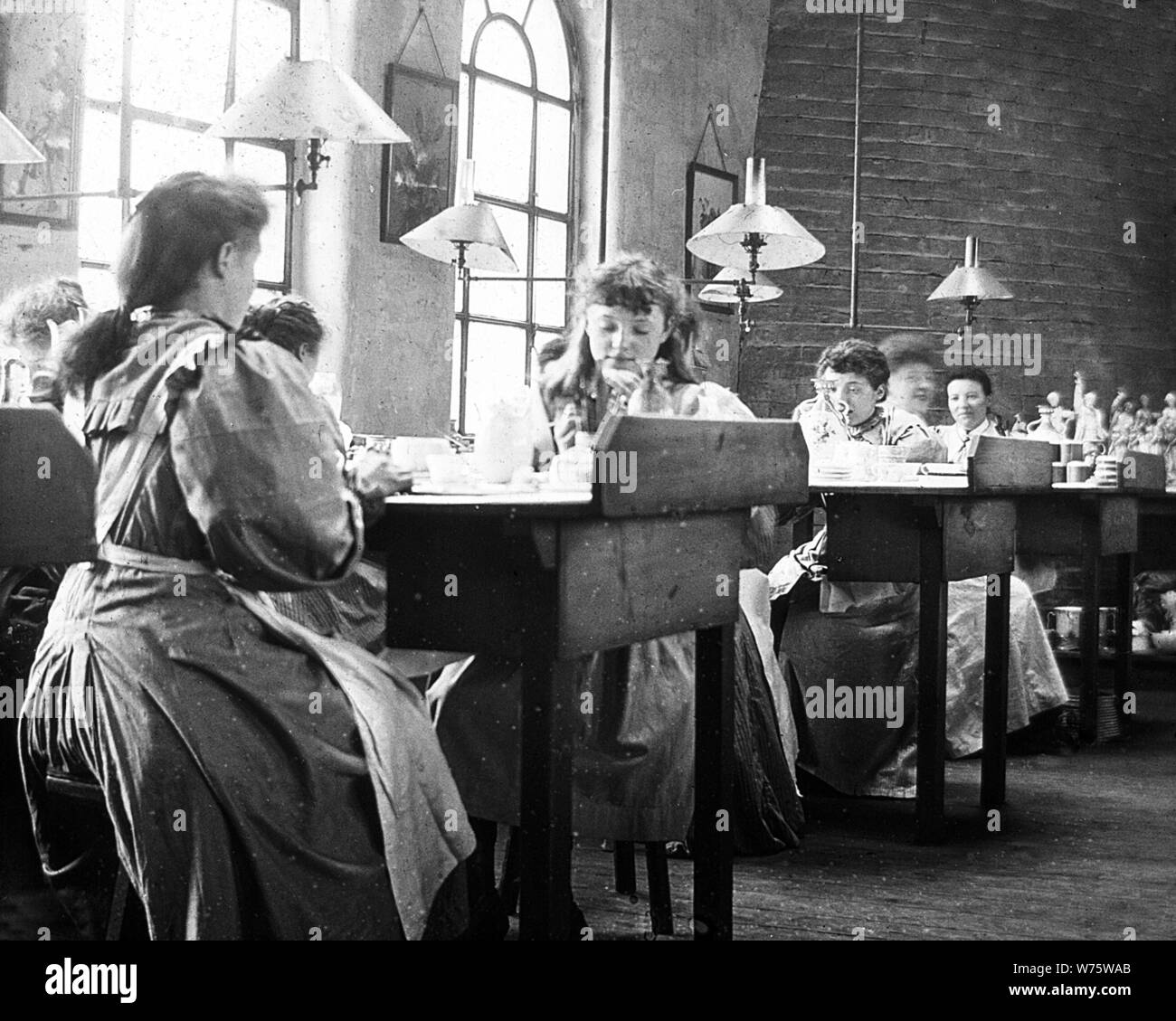 Painting factory Black and White Stock Photos & Images - Alamy