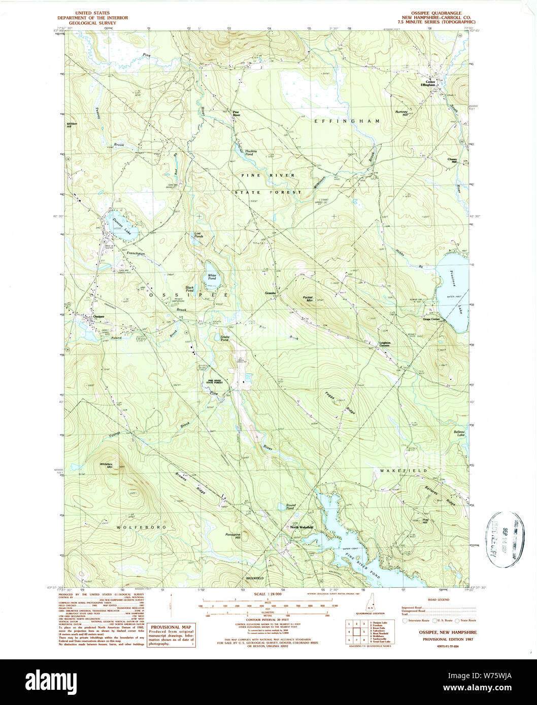 Ossipee new hampshire hi-res stock photography and images - Alamy