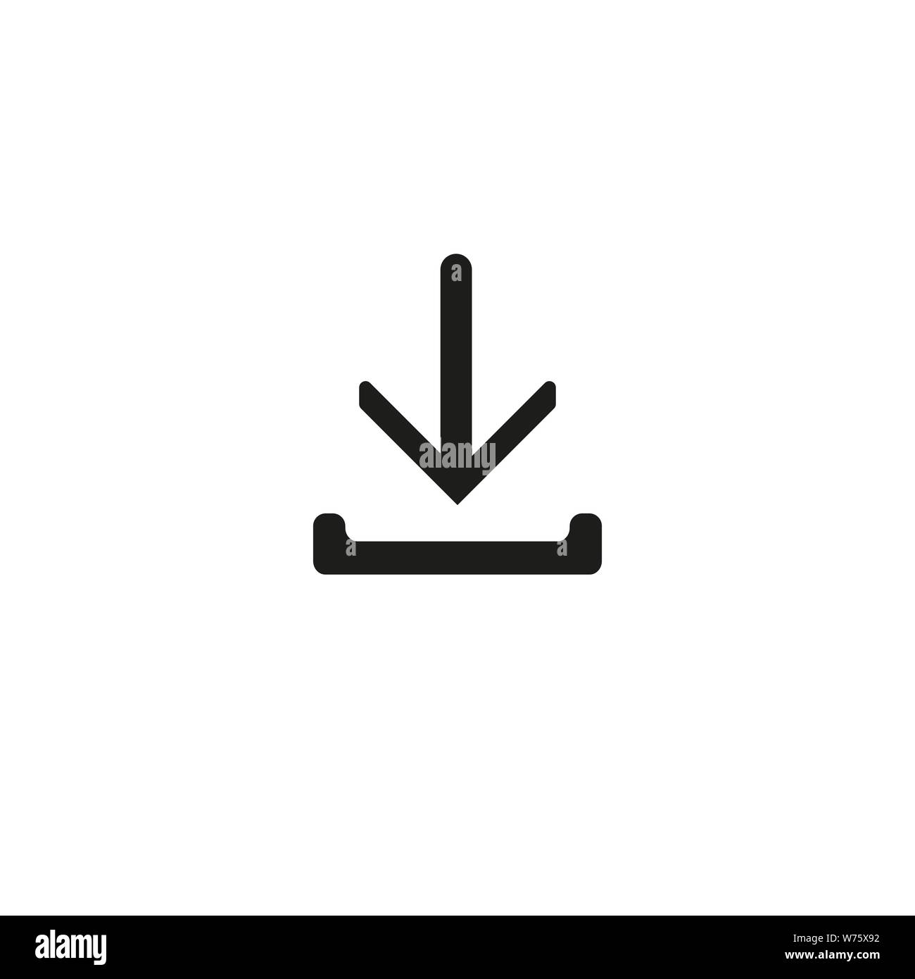 Download - Vector icon Download Icon Vector Download icon Download ...