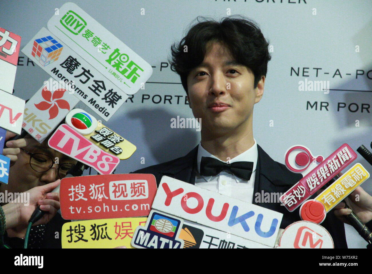 South Korean actor Lee Dong-gun attends a promotional event in Hong ...