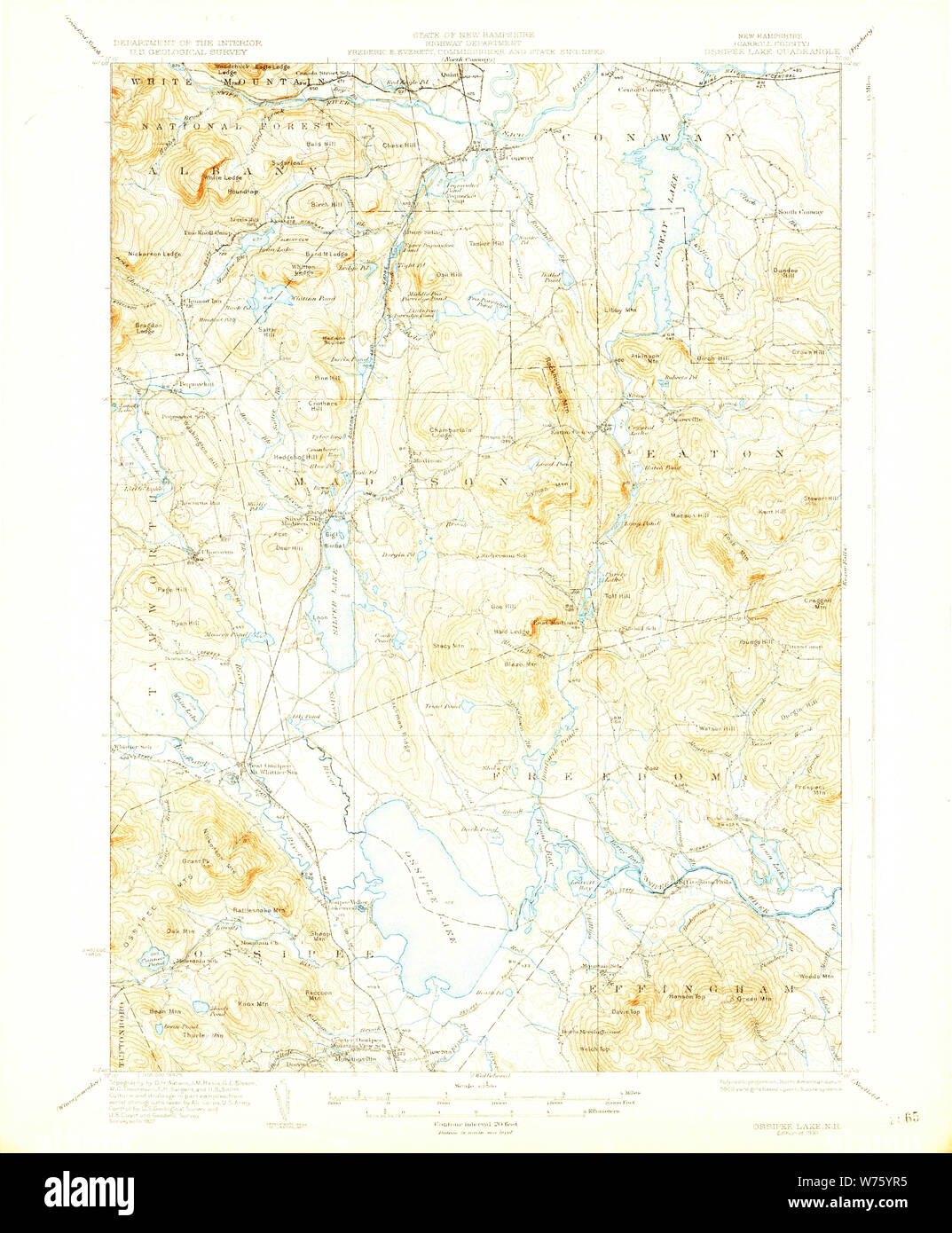 Ossipee new hampshire hi-res stock photography and images - Alamy