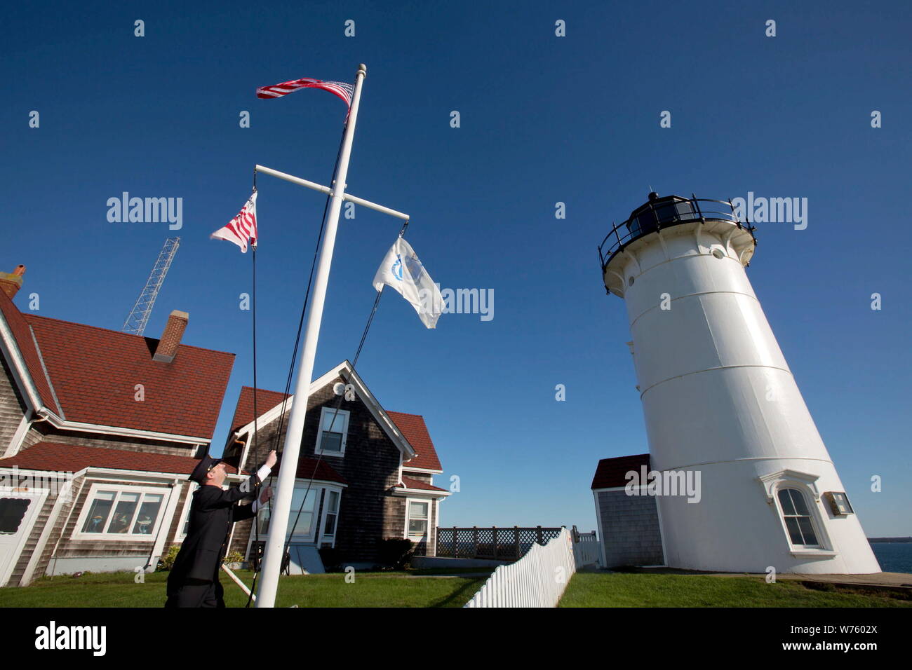Boston light lighthouse hi-res stock photography and images - Alamy