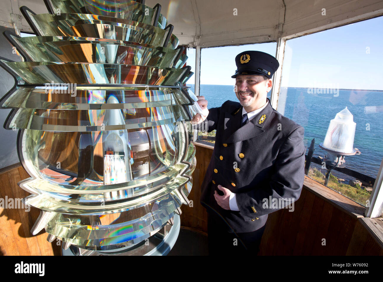 Boston light lighthouse hi-res stock photography and images - Alamy