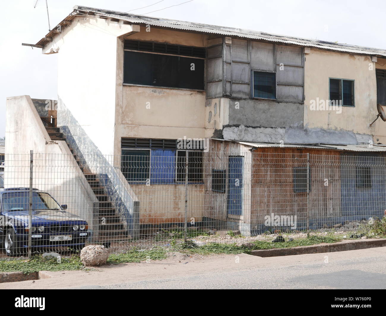 A housing unit for the local police forces in Jamestown, probably the ...
