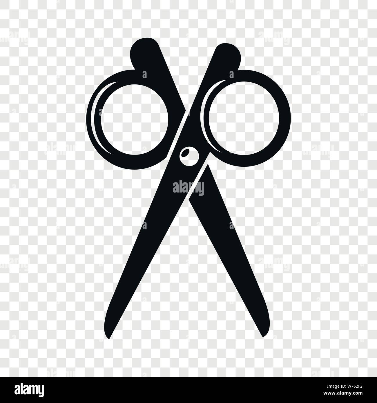 Scissors icon, simple black style Stock Vector Image & Art - Alamy