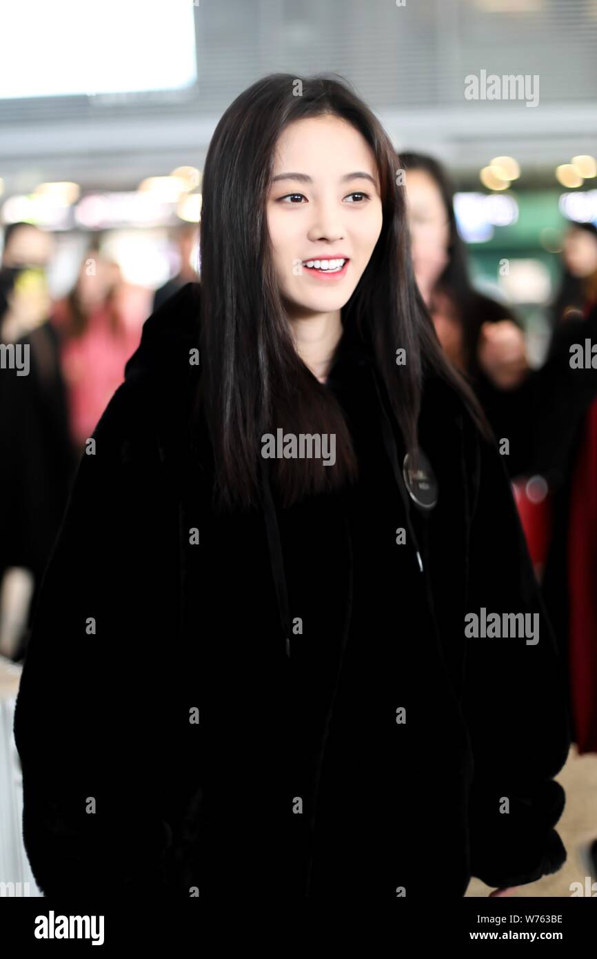 Chinese singer and actress Ju Jingyi, a former member of Chinese girl ...