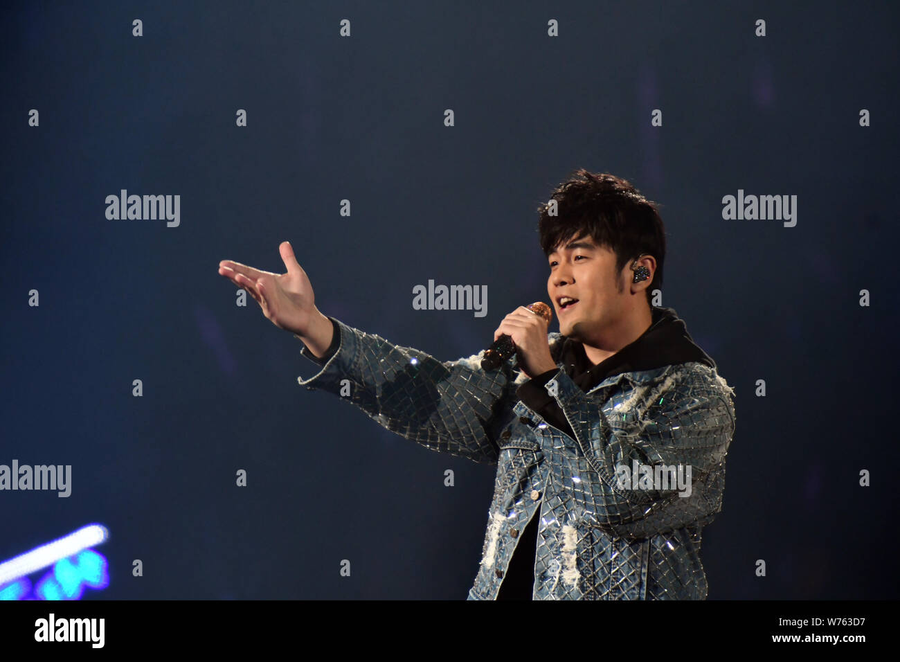 Taiwanese singer Jay Chou performs during the 11th Migu Music Awards in ...