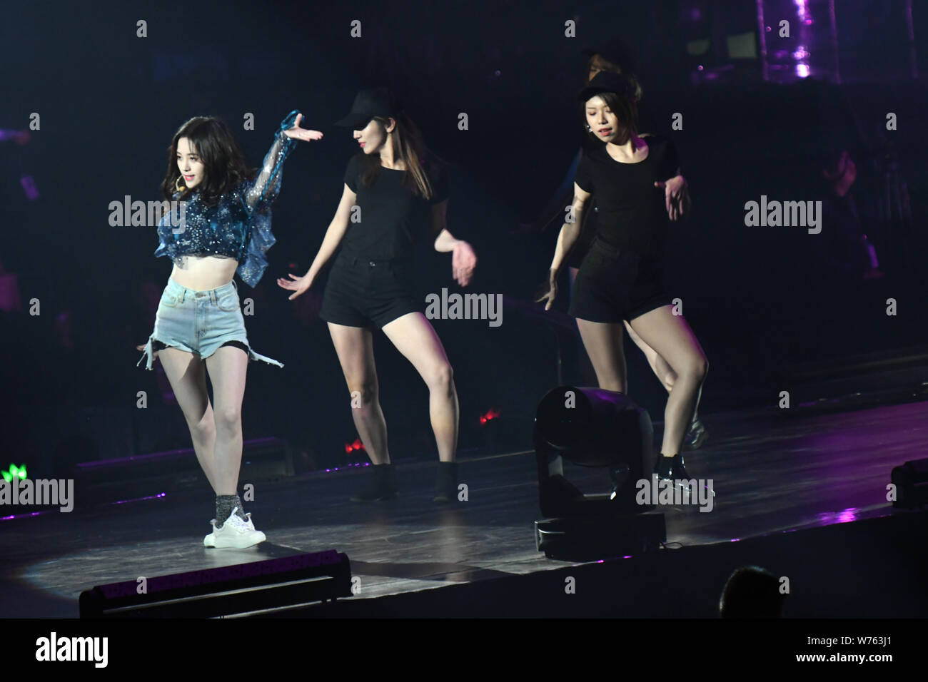 Chinese singer and actress Ju Jingyi, a former member of Chinese girl ...