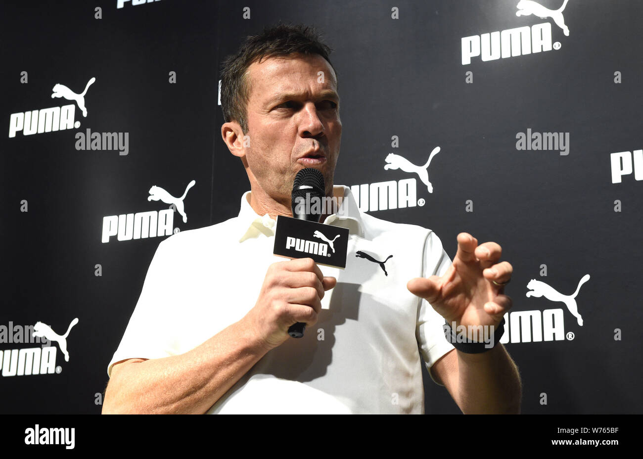 German soccer star lothar matthaeus hi-res stock photography and images ...