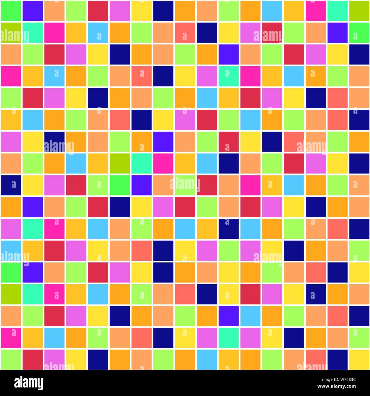 Square multicolor for wallpaper background vector illustration Stock ...