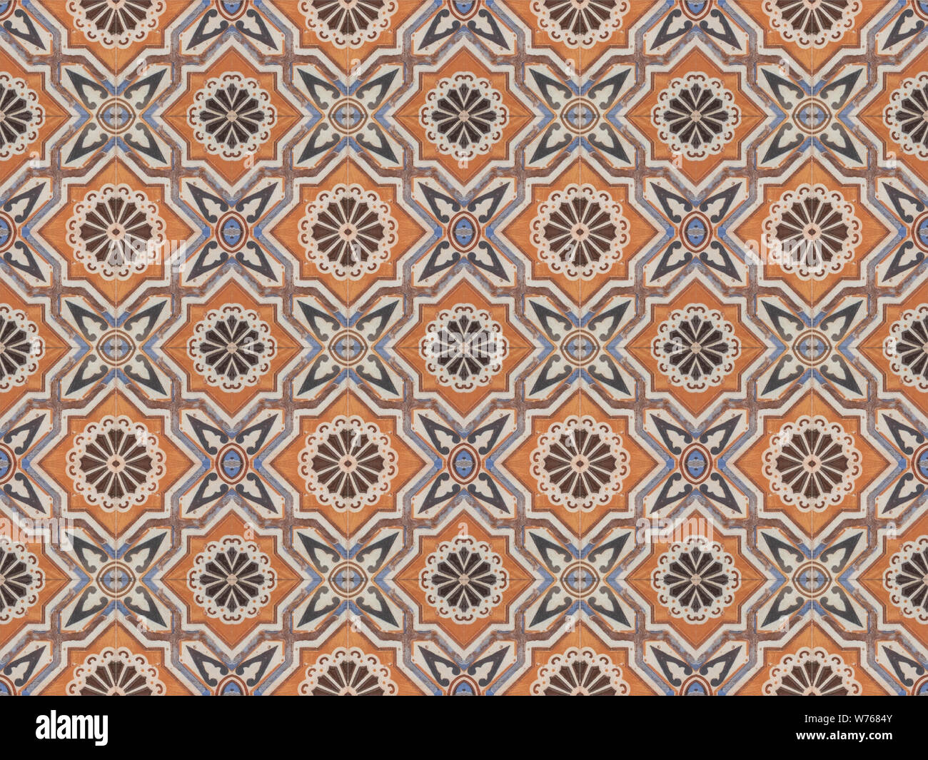 Turkish traditional ornamental decorative tiles. Seamless pattern ...