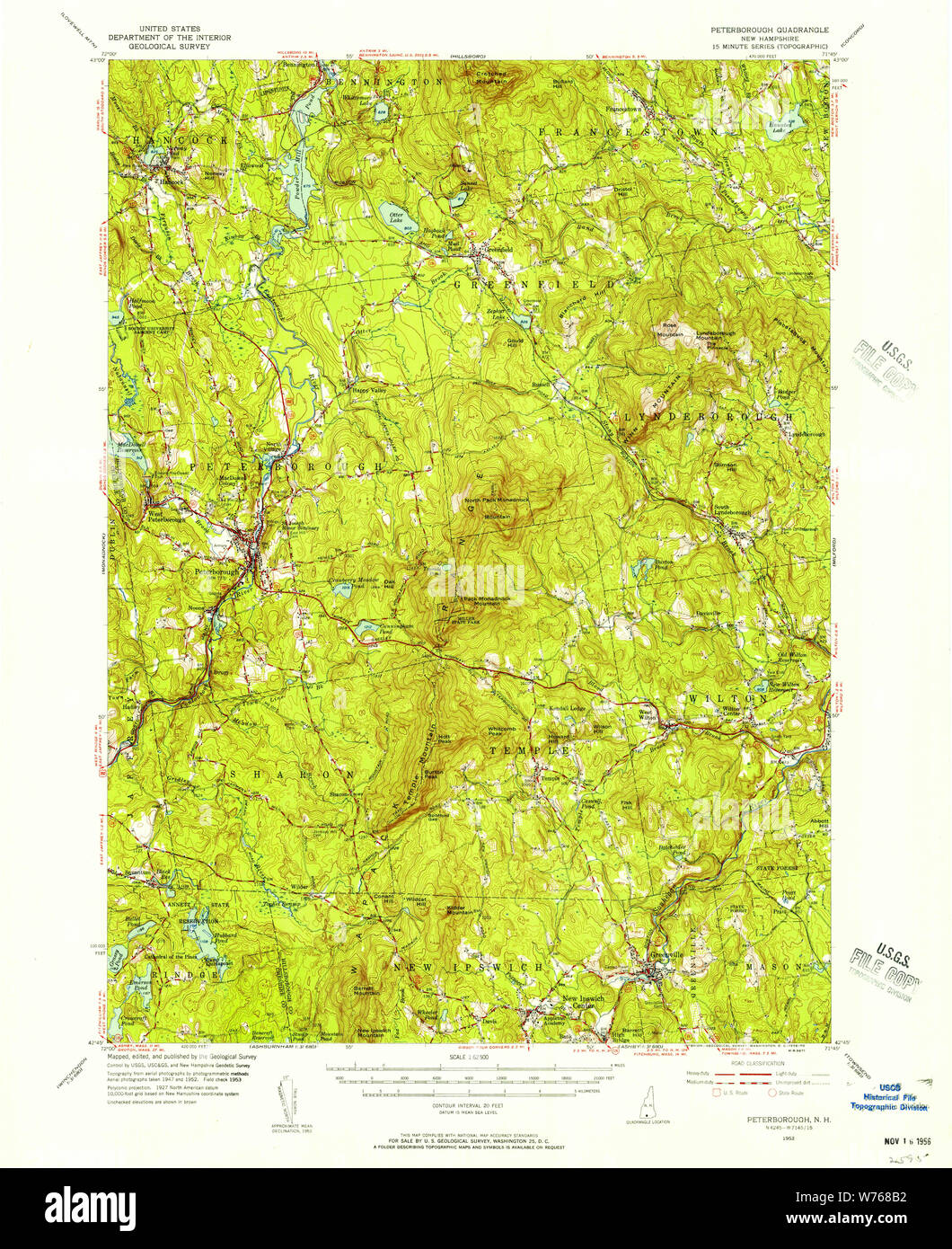 Peterborough new hampshire hi-res stock photography and images - Alamy
