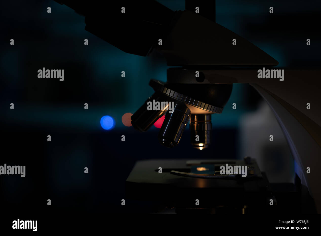 Scientific microscope in a nanotechnology laboratory Stock Photo - Alamy