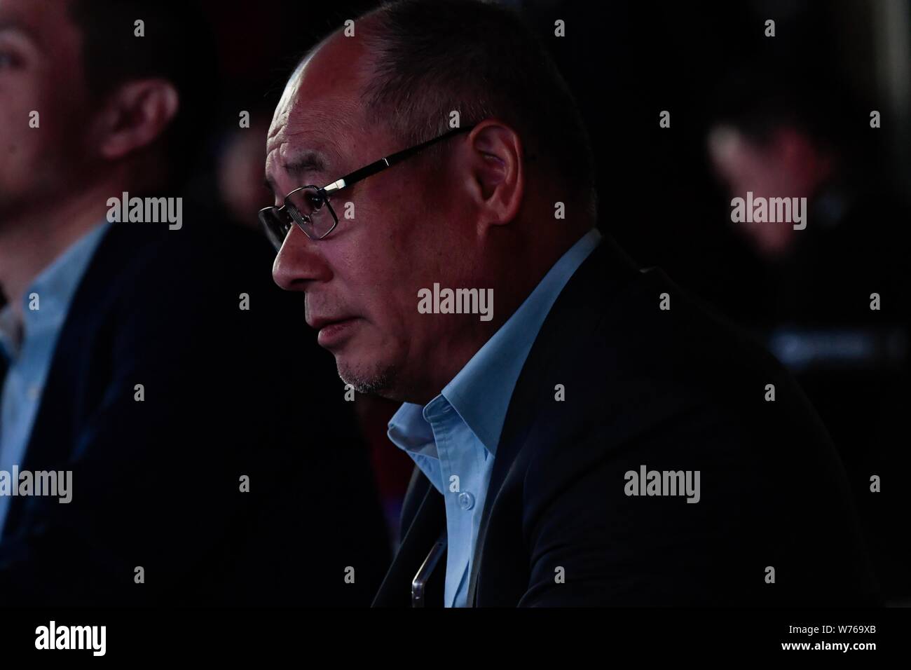 Retired Chinese gymnast Li Ning, founder of sportswear company Li-Ning ...