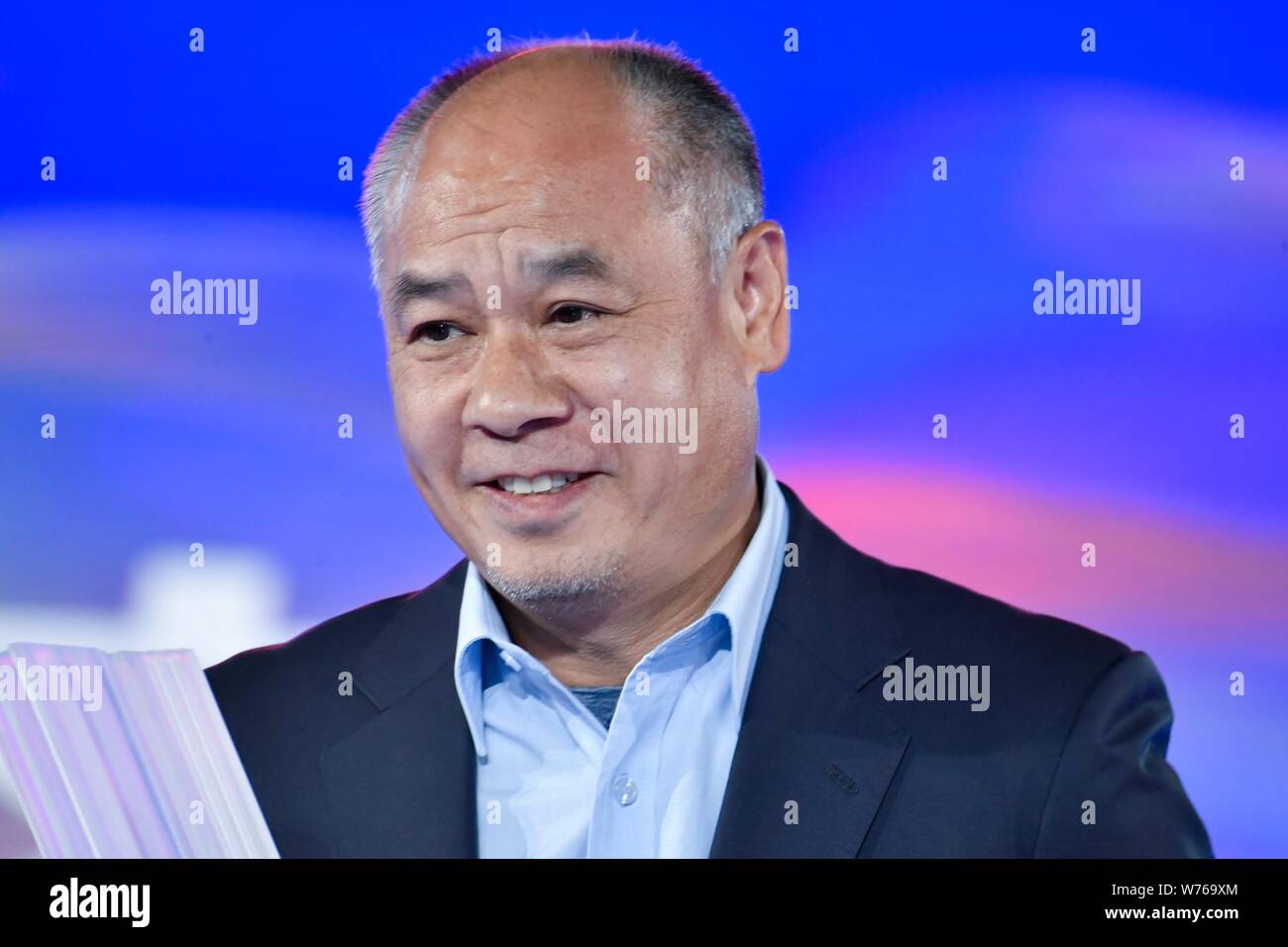 Retired Chinese gymnast Li Ning, founder of sportswear company Li-Ning ...