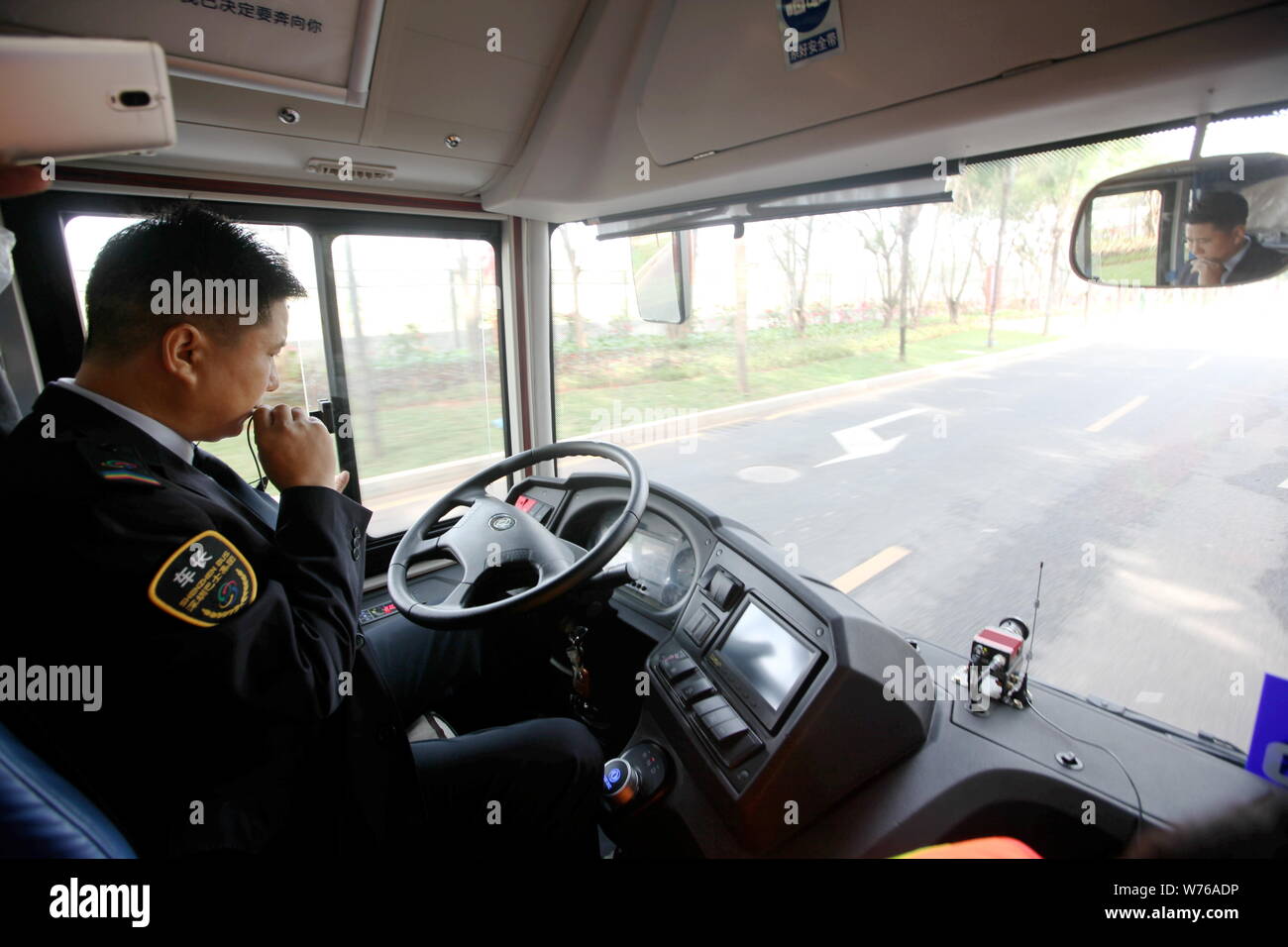 Bus drivers seat hi-res stock photography and images - Alamy