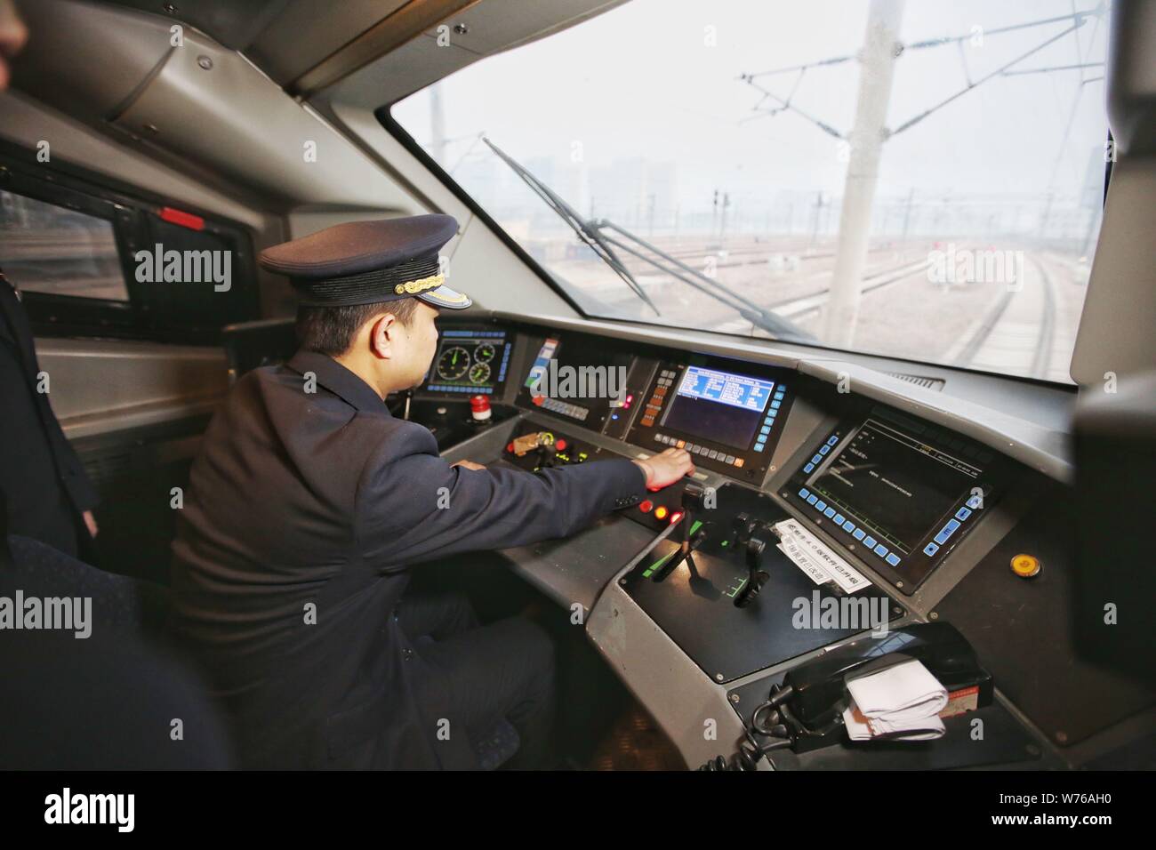 Bullet Train Driver High Resolution Stock Photography and Images - Alamy