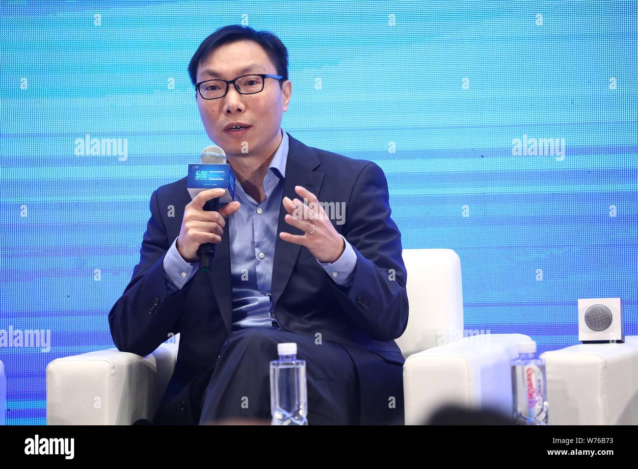 Wan Lin, President of Cainiao Network, the logistics arm of Chinese e ...