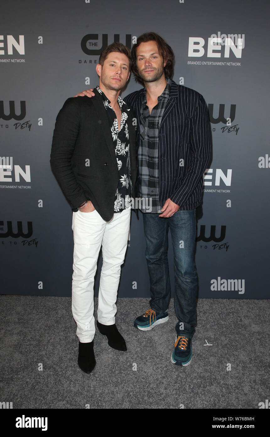 Beverly Hills, Ca. 4th Aug, 2019. Jensen Ackles, Jared Padalecki, at ...