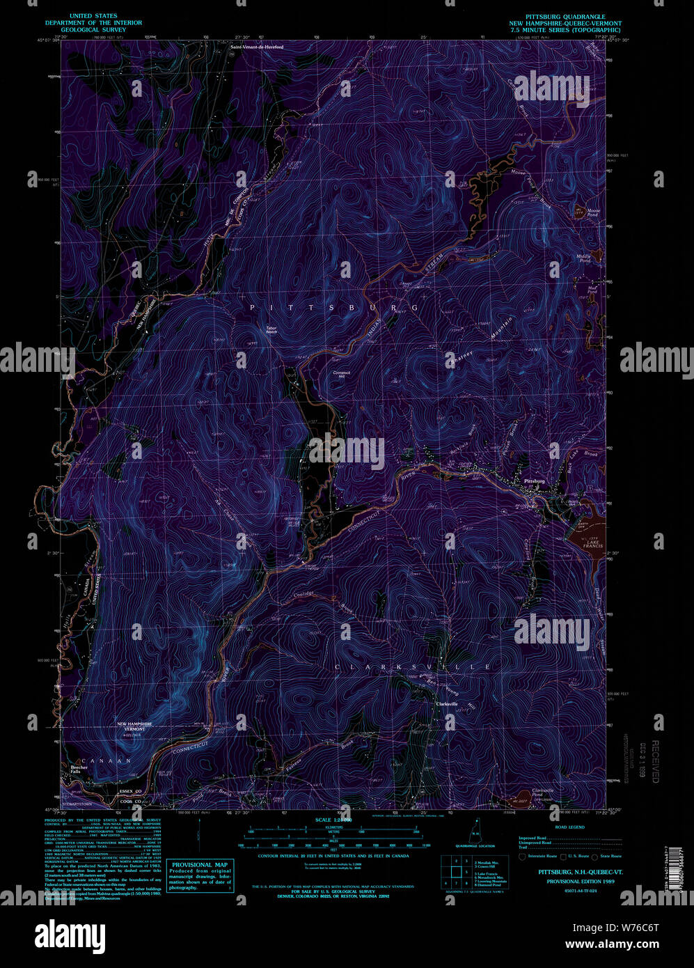 Pittsburg new hampshire hi-res stock photography and images - Alamy