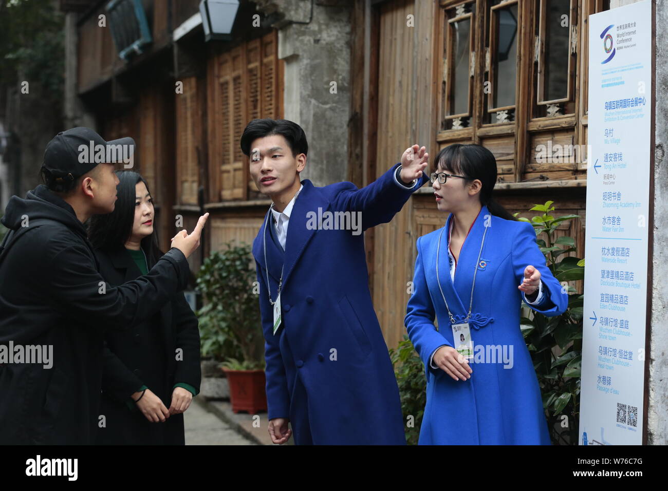Chinese volunteers take part in field exercises to prepare for the ...